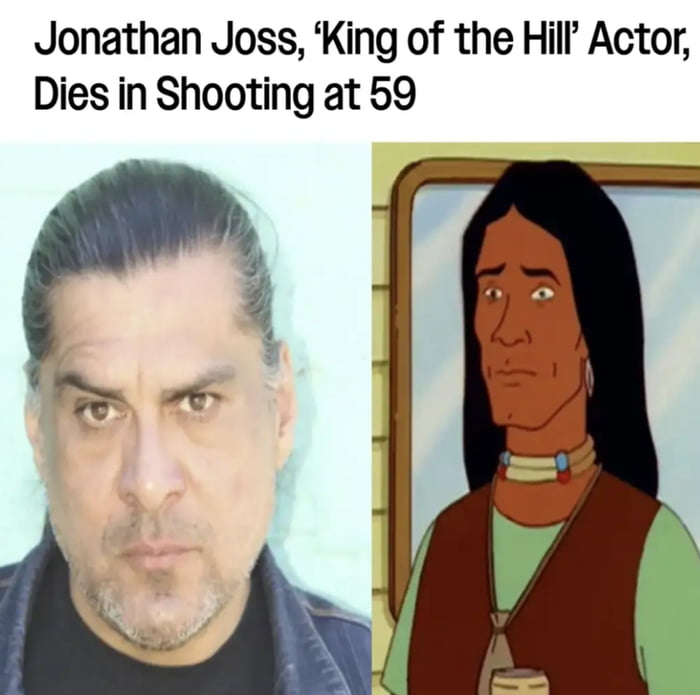 John Redcorn actor shot dead - 9GAG