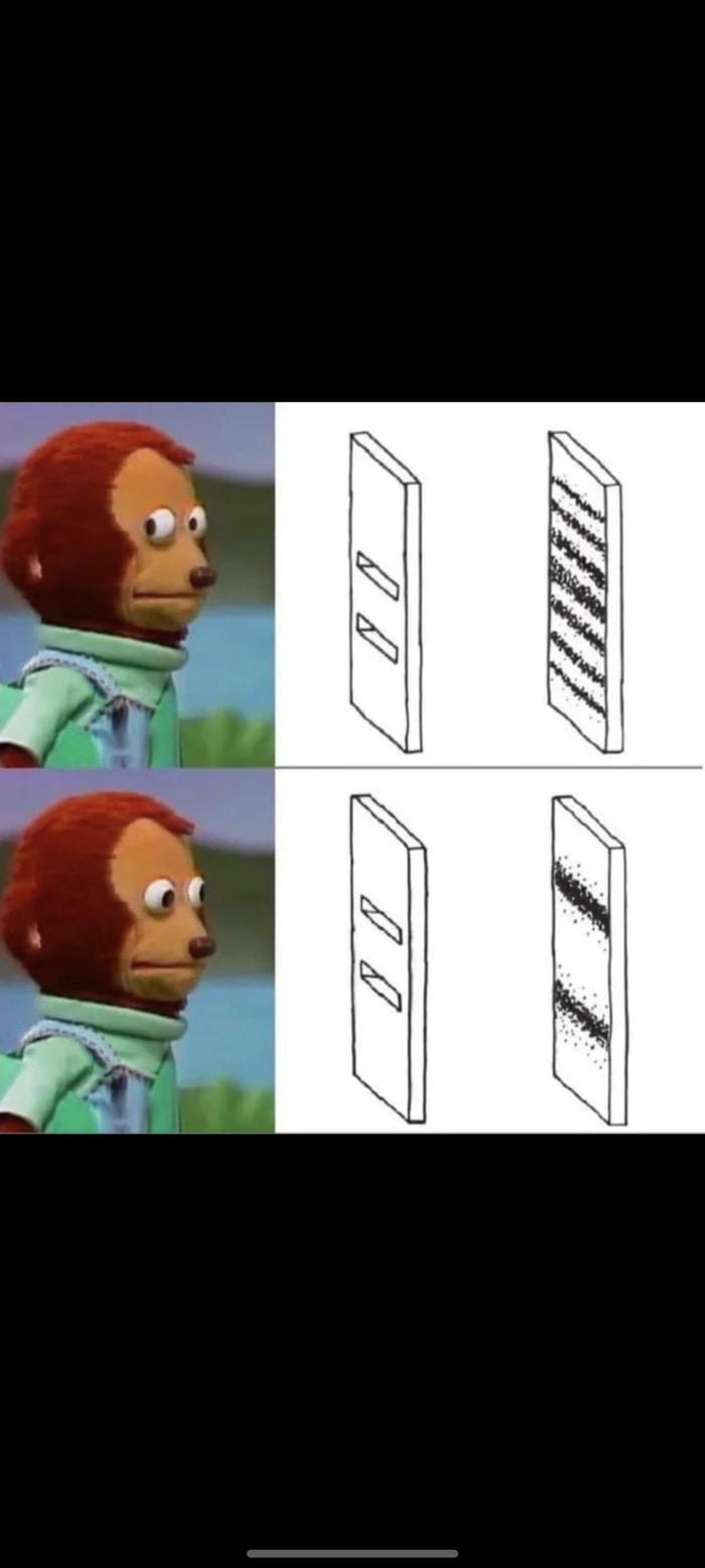 DOUBLE SLIT EXPERIMENT!!! - 9GAG