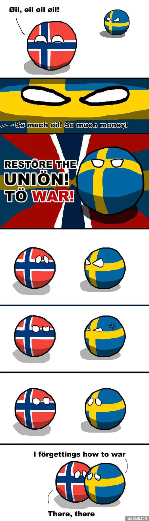 Norway and Sweden are fierce enemies - 9GAG