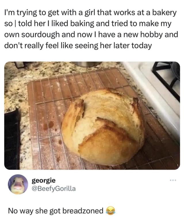 Girl You Been Breadzoned Is Now Officially My Favorite Excuse Lmao 9gag